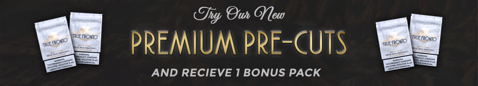 Fronto Leaf - 100% Organic Tobacco | True Fronto